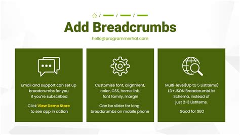 Ph Breadcrumbs Add Breadcrumbs Shopify App Store