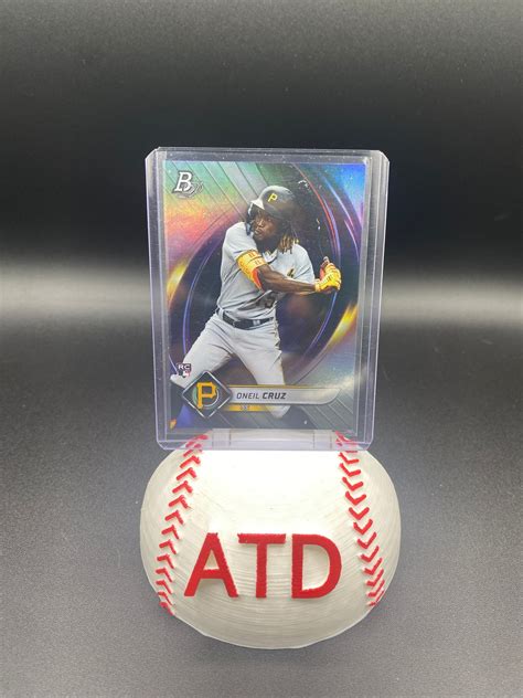 Oneil Cruz Bowman Platinum Rookie Card Atd Baseball