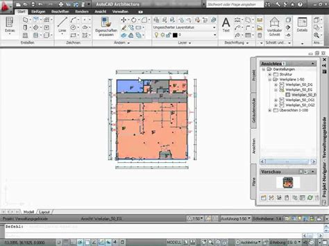 Autocad Architecture Tutorial 14 15 Projektverwaltung Youtube