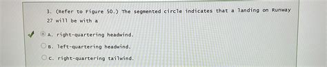 Faa Knowledge Test How Do You Know When Wind Is Tailwind Or Headwind Based Off Of A Figure Or