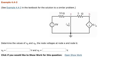 Solved Example See Example In The Textbook For Chegg Com