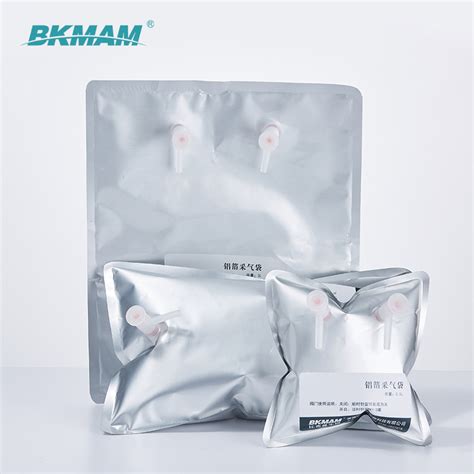 0 2l to 20l laboratory use multi layer aluminum foil gas sampling bag
