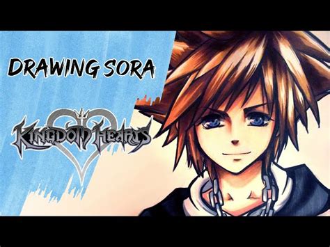 Kingdom Hearts Sora Drawing