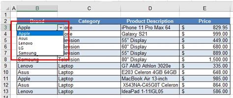 Sort Alphabetize A Drop Down List In Excel Google Sheets Automate