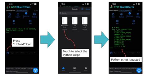 BlueIO832 Mini Introducing The BlueIOTerm Mobile App Crowd Supply