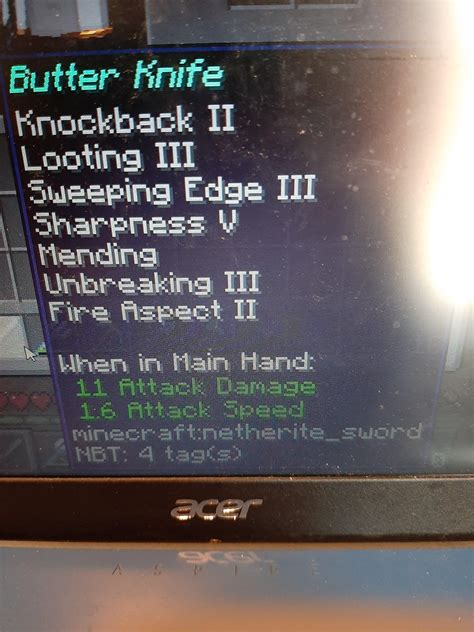 Is This The Best A Netherite Sword Can Get Or Can More Enchantments Be Added R Minecraft