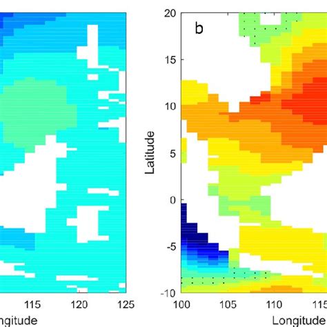Climatology Of The A Low Level Wind At 850 Mb And B Ocean Surface Download Scientific