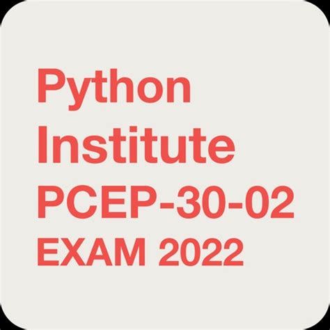Python Institute Pcep 30 02 By Trieu Tran