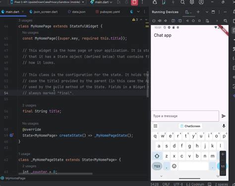 flutter dart chatapp mobiledevelopment opensource uiux devjourney ravi kumar