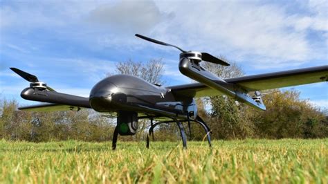 Prt Unveils First Hybrid Propulsion Long Range Drone Security On