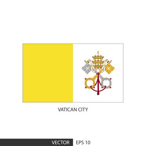 바티칸시국 국기 스톡 사진 및 일러스트 Istock