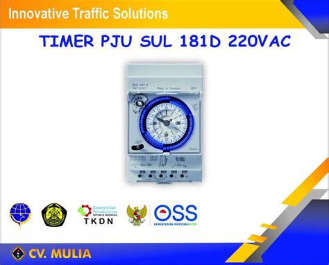 Timer Pju Sul 181d 220vac
