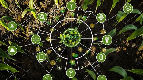 Premium Photo Smart Agriculture Crop Management In The Digital Age
