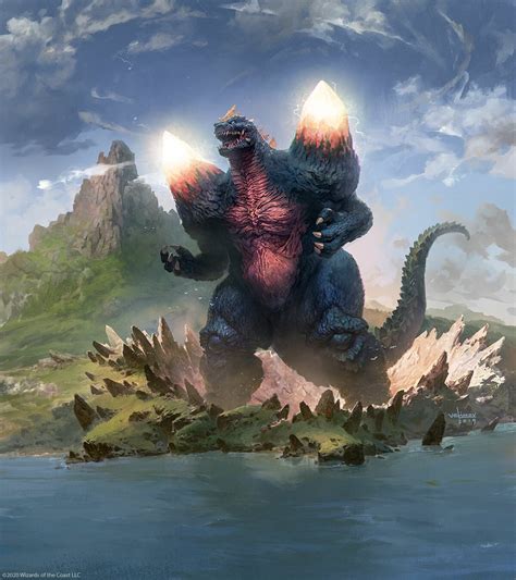 Space Godzilla Artwork By Svetlin Velinov On Artstation R Kaiju