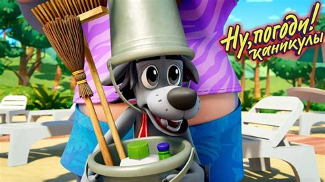Ну погоди Каникулы 🐺🐰 Субботник 🌀 Новая серия 💫 Сборник мультфильмов Мультики Youtube