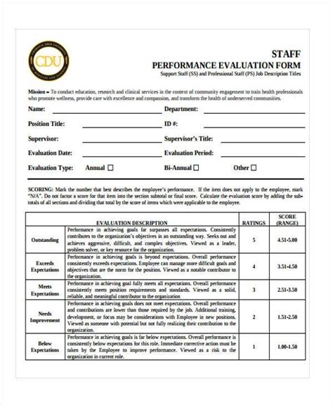 Teller Performance Evaluations E Amples E Ample Performance Evaluation