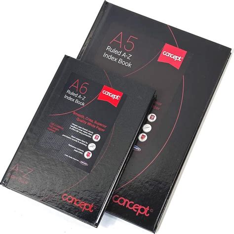 A Z Index Notebook Etsy Uk