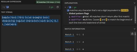 Lesson 1 Basic Syntax And Character Matching Introduction To Pattern Matching With Regular