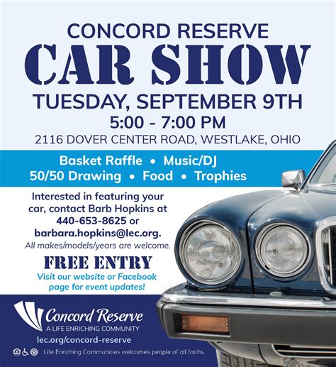 Concord Reserve Car Show The Villager Newspaper Online