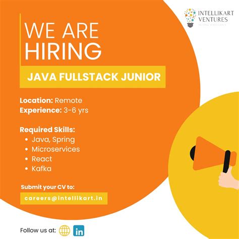 Intellikart Ventures Llp On Linkedin Experience Java Spring Microservices React Kafka