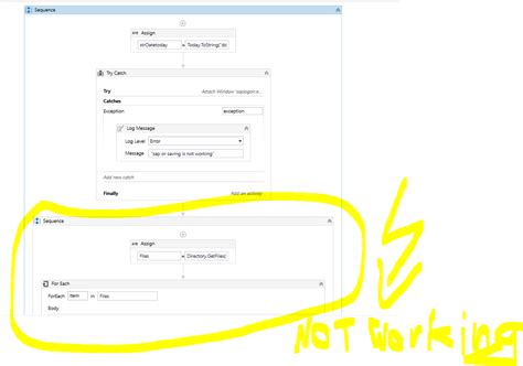 Try Catch And Sequence Studio Uipath Community Forum