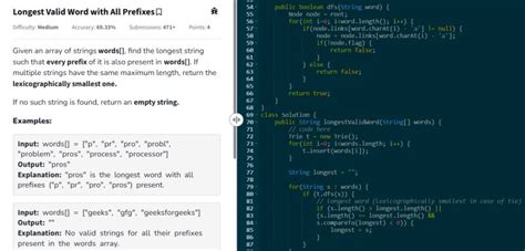 Datastructures Algorithm Trie Dfs Coding Problemsolving Java