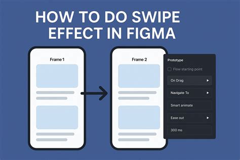 How To Do Swipe Effect On Figma Designilo