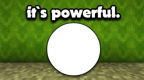 I Made A CIRCLE In Minecraft YouTube
