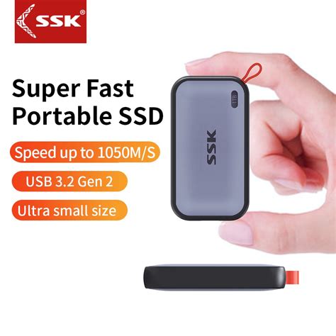 Ssk 1050mbs Portable External Ssd 1tb Usb32 Gen2 250gb 500gb 1tb 2tb