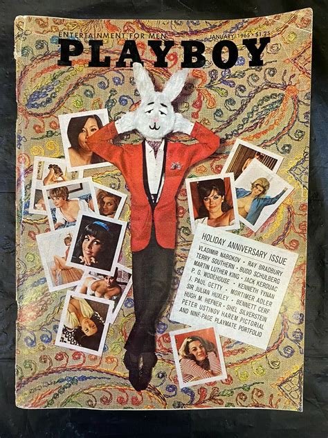 January Playboy Magazine Holiday Anniversary Issue Values Mavin