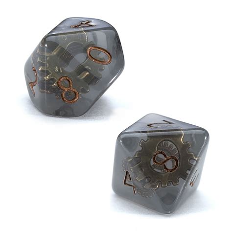 Inclusion Dice Steampunk Dice Set 7 Pieces