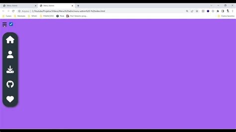 Como Criar Um Menu Retrátil Com Css Menu Responsive Retrátil Usando Apenas Html E Css Youtube