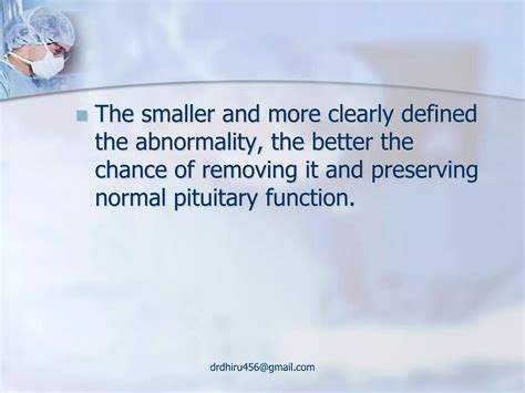 Transsphenoidal Hypophysectomy By Drdhiru456 Pptx