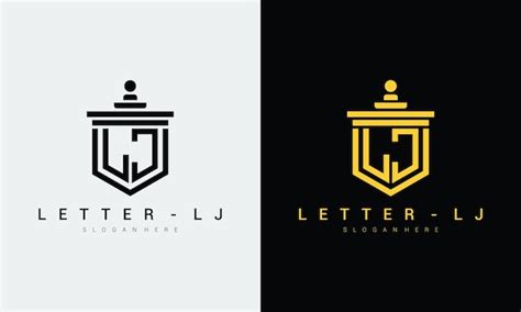 Premium Vector Letter Lj Logo Icon Design Template Premium Vector