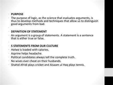 PPT Introduction To Logic PowerPoint Presentation Free Download ID