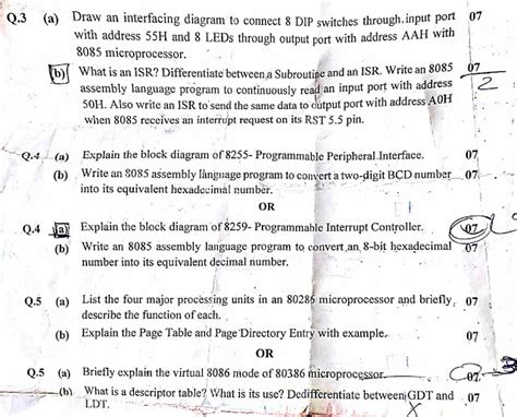 Gtu Exam Paper Sem 5 Computer Engineering