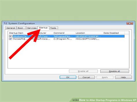 3 ways to alter startup programs in windows xp wikihow