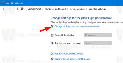 Change Turn Off Display After Time In Windows 10