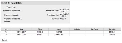 Input Locking TelVue