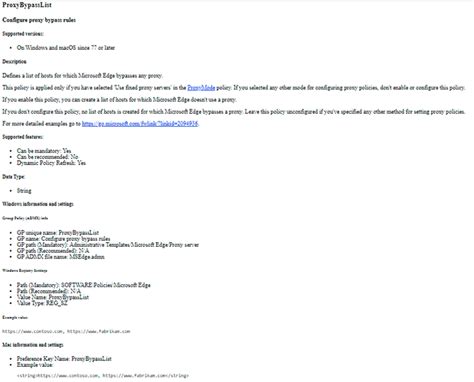 Microsoft Edge Bypass Proxy Rule By Ip Range Windows Spiceworks