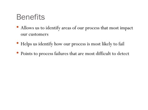 Fmea1 Pfmea Analysis Overview Introduction Ppt