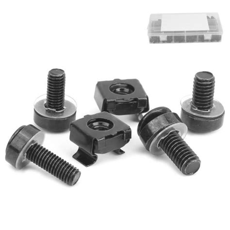 Vvikizy Vis à Cage Kit De 200 écrous à Cage Et Vis M5 M6 Accessoire Automobile En Acier Au