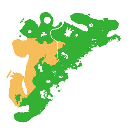 Procedural Map Rust Map Just Wiped Procedural Map Rust Map Just Wiped