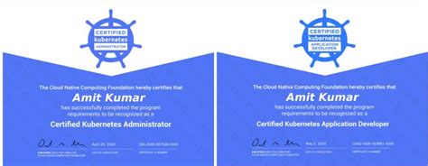 Amit Kumar On Linkedin Kubernetes Cka Cncf Ckad 17 Comments
