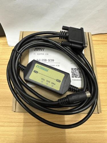 Mitsubishi Fx1nfx2nfx1sfx3u Series Plc Programming Cable Usb Sc09 Ebay