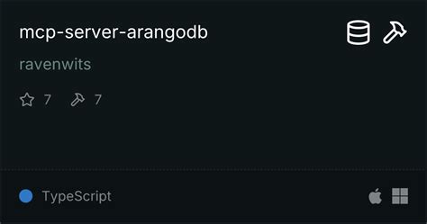 Schema Mcp Server For Arangodb Glama