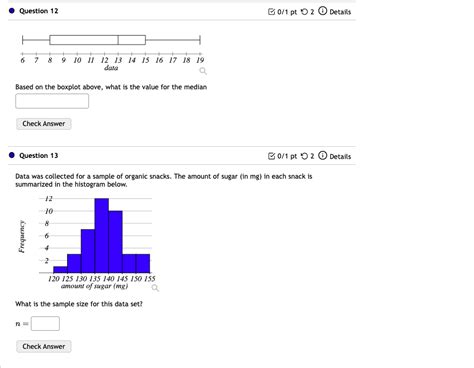 Solved Based On The Boxplot Above What Is The Value For The