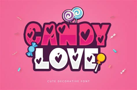 Candylove Font Freedafonts