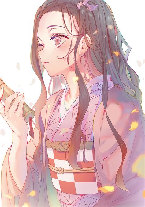 Kamado Nezuko Kimetsu No Yaiba Drawn By Torano Danbooru