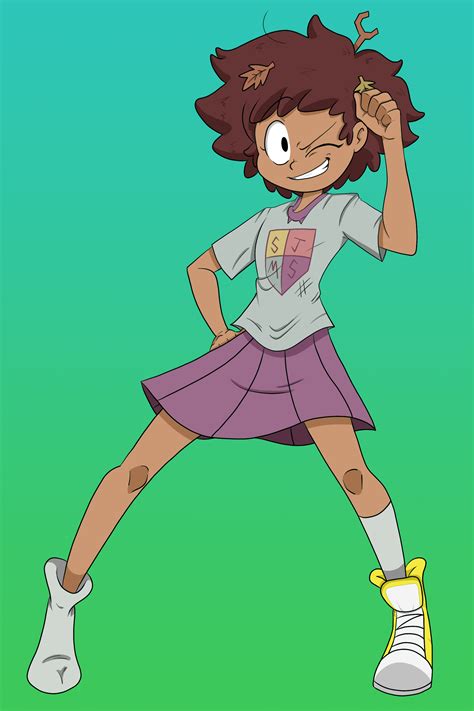 Finally Watched Amphibia Decided To Draw Anne To Celebrate R Amphibia
